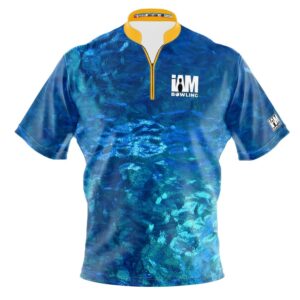 logo infusion dye-sublimated bowling jersey (sash collar) - i am bowling fun design 2017 - no logo (large) multicolored