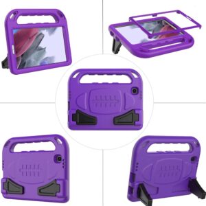 BMOUO Kids Case for Samsung Galaxy Tab A7 Lite 8.7" 2021(SM-T220/T225),Tab A7 Lite Case with Built-in Screen Protector, Shockproof Handle Stand Kids Case for Samsung Galaxy Tab A7 Lite 2021, Purple