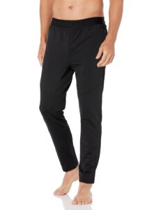 adidas men's aeroready 7/8 yoga pants, black, x-large