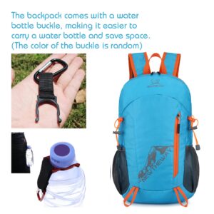 Lywencom Hiking Backpack,20L sports lightweight folding waterproof ultra-light backpack suitable for outdoor camping picnic(blue), LW026