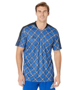 adidas men's tiro jersey, team royal blue/black, medium