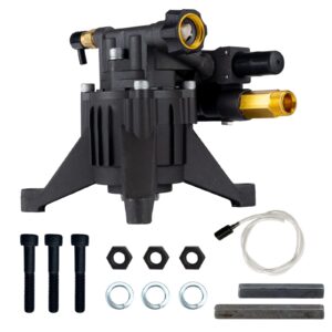 sanol max 3000 psi pressure washer pump 2.5 gpm rear outlet vertical 7/8" shaft oem & replace ment pump for power washer, fits: 308653045, 308653093, 308653052, 308653078…