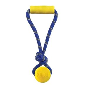 kong jaxx brights tug w/ball assorted md