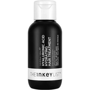 the inkey list hyaluronic acid hydrating hair treatment 100ml | reduces frizz | improves shine | fragrance free | suitable for all hair types