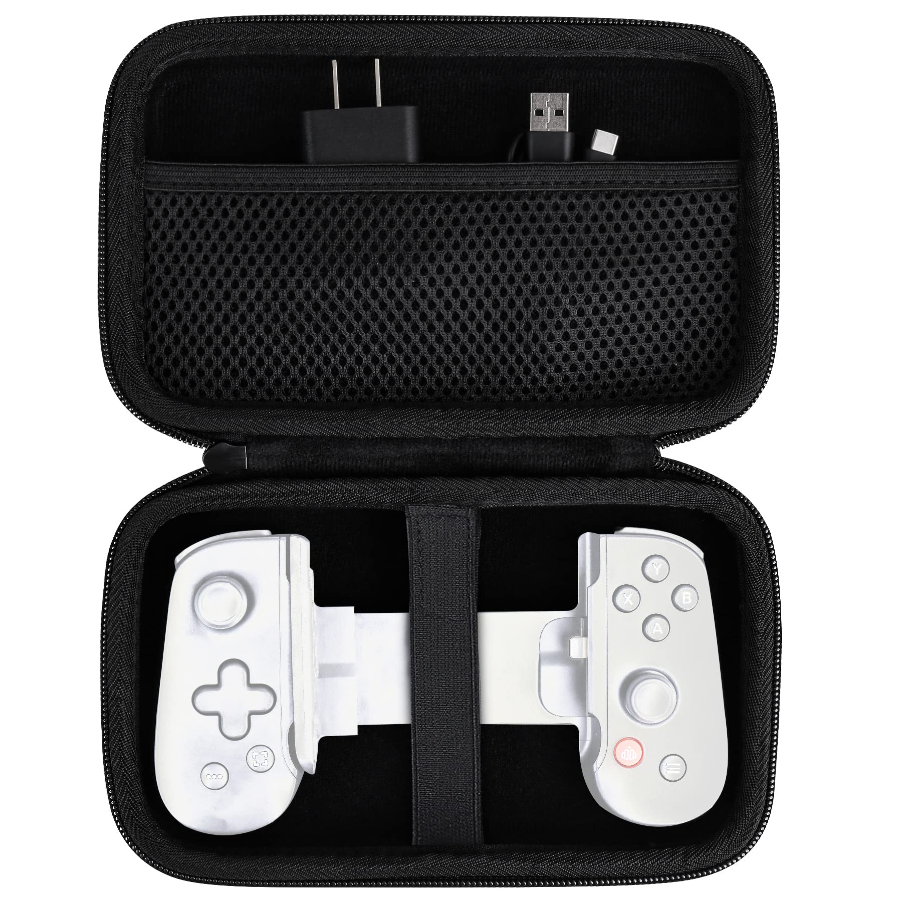 khanka Mobile Gaming Controller Carrying Case Compatible with Backbone One iOS Mobile Gaming Gamepad/Controller, Case only