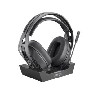 rig 800 pro hs wireless gaming headset & multi-function base station for playstation ps4, ps5, pc, usb - 24 hour battery (not compatible with xbox)