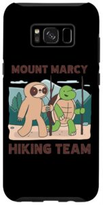 galaxy s8+ mount marcy hiking team climbing expedition camping sloth case