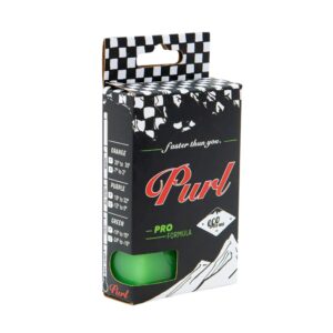 purl pro ski & snowboard wax- competition wax - race wax (pro green/cold: -10°f to 15°f)