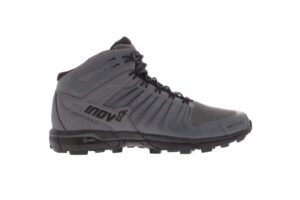 inov-8 mens roclite 345 gtx - lightweight waterproof hiking boots - grey/black - 8