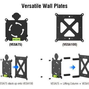 Magnetic Wall Mount for Xbox Series X, Metallic Support Bracket with Gaming Headset Hook, Magnets and Built-in Level Design - Mount XSX Vertical, Horizontal or Under The Desk