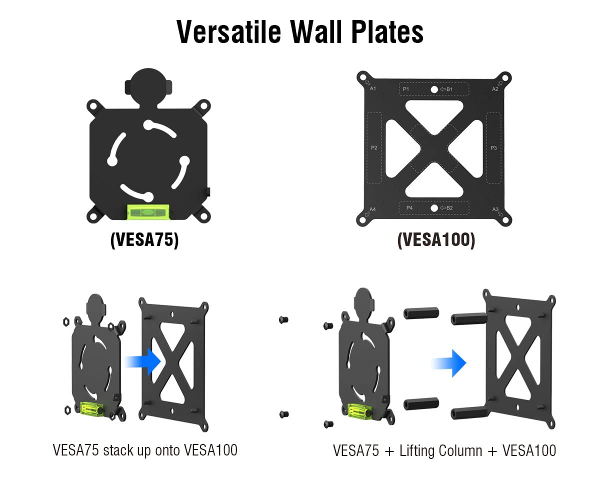 Magnetic Wall Mount for Xbox Series X, Metallic Support Bracket with Gaming Headset Hook, Magnets and Built-in Level Design - Mount XSX Vertical, Horizontal or Under The Desk