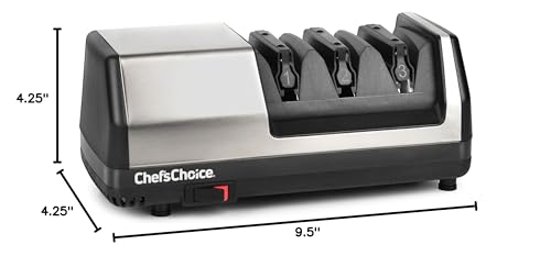 Chef's Choice Model 151 Universal Electric Knife Sharpener, Stainless Steel