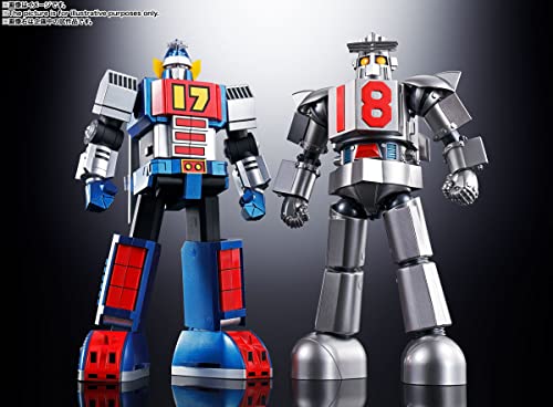 TAMASHII NATIONS - DAITETSUJIN 17 - GX-101 Daitetujin 17, Bandai Spirits Soul of Chogokin Die-Cast Metal Collectible