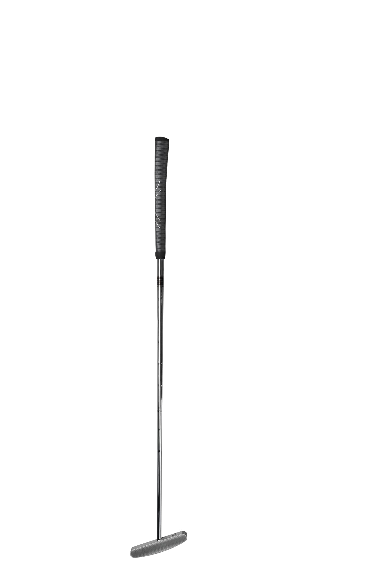 Bell TW-450 Two-Way Jumbo Oversize CNC Milled Face Balance Golf Putter + Winn Dri-Tac Dark Gray Jumbo Grip (Ambidextrous, 35)