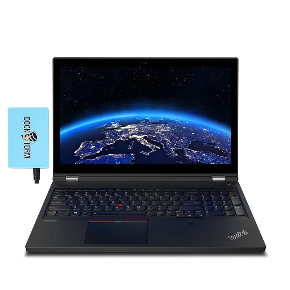 Lenovo ThinkPad P15 Workstation Laptop (Intel i9-10885H 8-Core, 64GB RAM, 2TB PCIe SSD, Quadro T2000, 15.6" Full HD (1920x1080), Fingerprint, WiFi, Bluetooth, Webcam, Win 10 Pro) with Hub