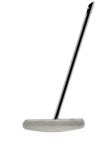 bell tw-450 two-way jumbo oversize cnc milled face balance golf putter + winn dri-tac dark gray midsize grip (ambidextrous, 38)