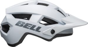 bell spark 2 mips adult mountain bike helmet - matte white (2023), small/medium (50-57 cm)