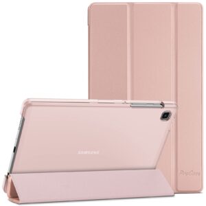 procase cover for samsung galaxy tab a7 lite 8.7 inch 2021 tablet model sm-t220/t225/t227，slim stand hard back shell protective case for galaxy tab a7 lite 8.7" -rosegold