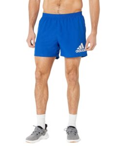 adidas men's run it shorts, team royal blue, small