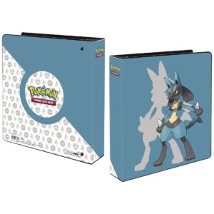 ultra pro e-15861 2 inch album-pokemon lucario, blue