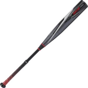 rawlings quatro pro 2022 bbcor 2 5/8" 2 piece composite baseball bat drop -3, black/grey/red, 32"/22oz