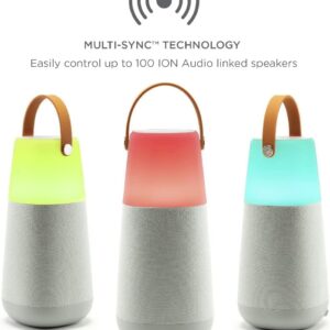 Ion Audio Bright Max Indoor/Outdoor 360 Degree Bluetooth Speaker (Renewed)