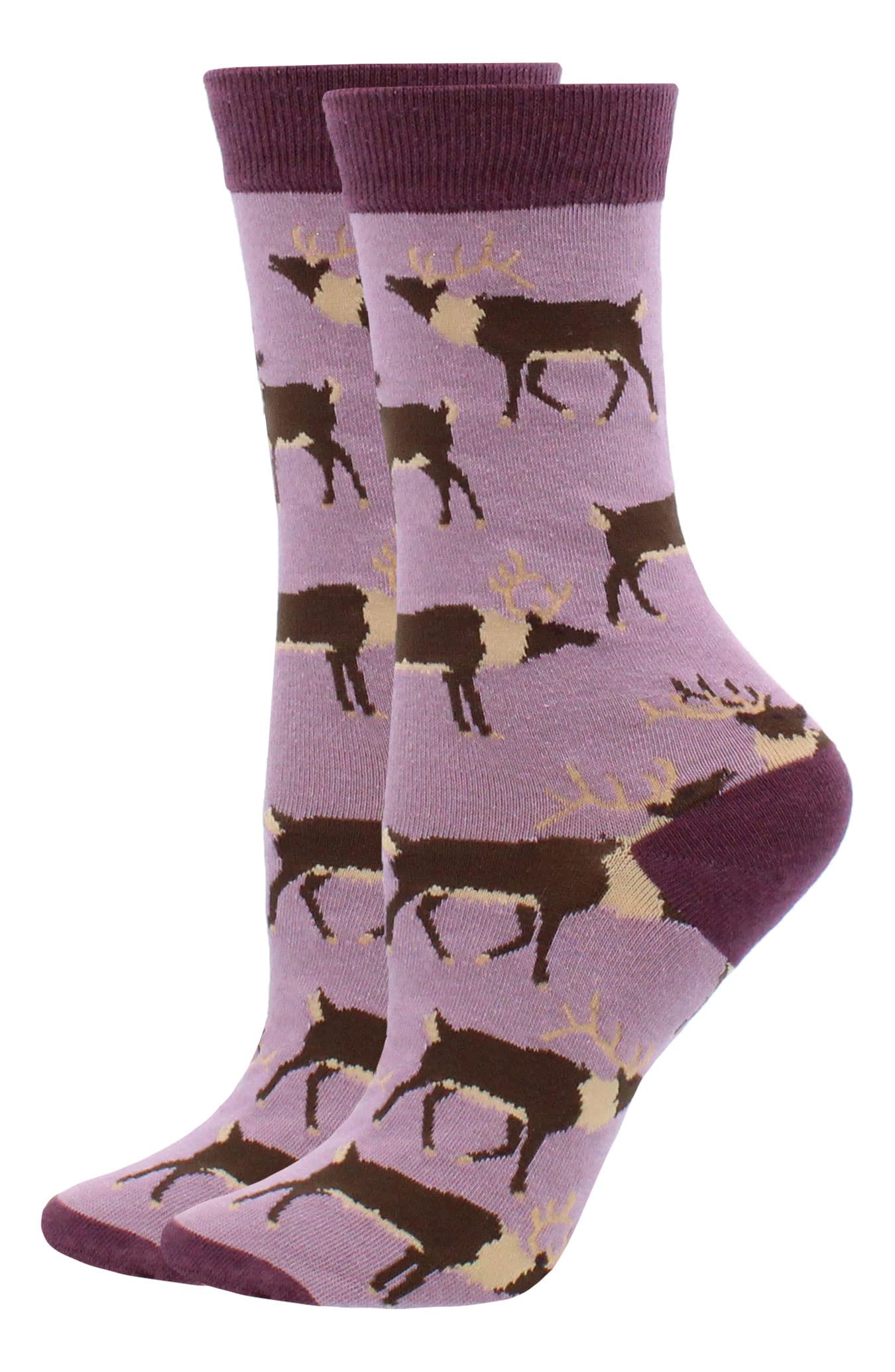 WHD Elk Socks (Purple, Medium)