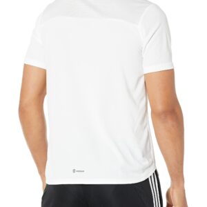 adidas Men's AEROREADY High Intensity Designed 4 Movement Slogan Training Tee, White, Large