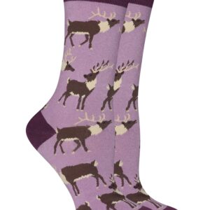 WHD Elk Socks (Purple, Medium)