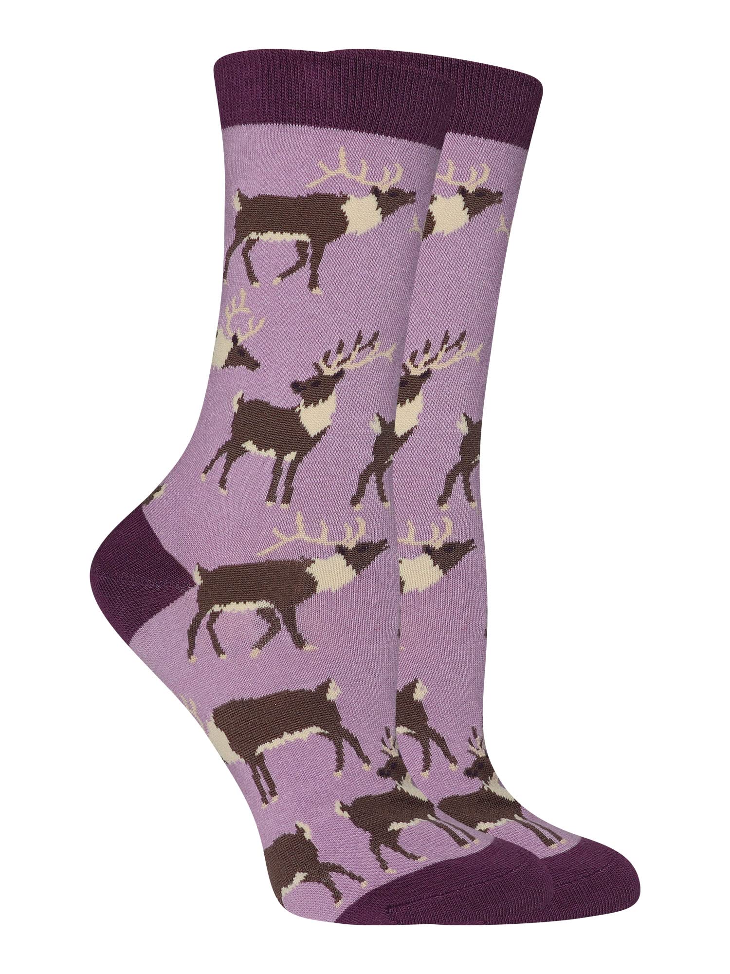 WHD Elk Socks (Purple, Medium)