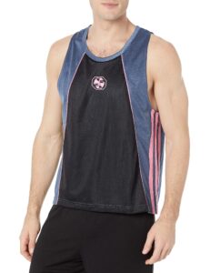 adidas men's world wide hoops creator 365 tank, black, large