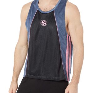 adidas Men's World Wide Hoops Creator 365 Tank, Black, Large