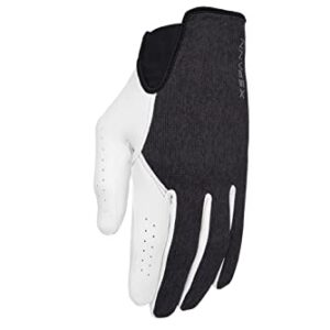 Callaway Golf X Spann Glove (Worn on Left Hand, Standard, Medium/Large, White)