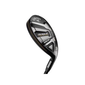 Callaway Golf 2022 Rogue ST Max OS Lite Hybrid (Right Hand, Graphite Shaft, Light Flex, 8 Hybrid), Silver