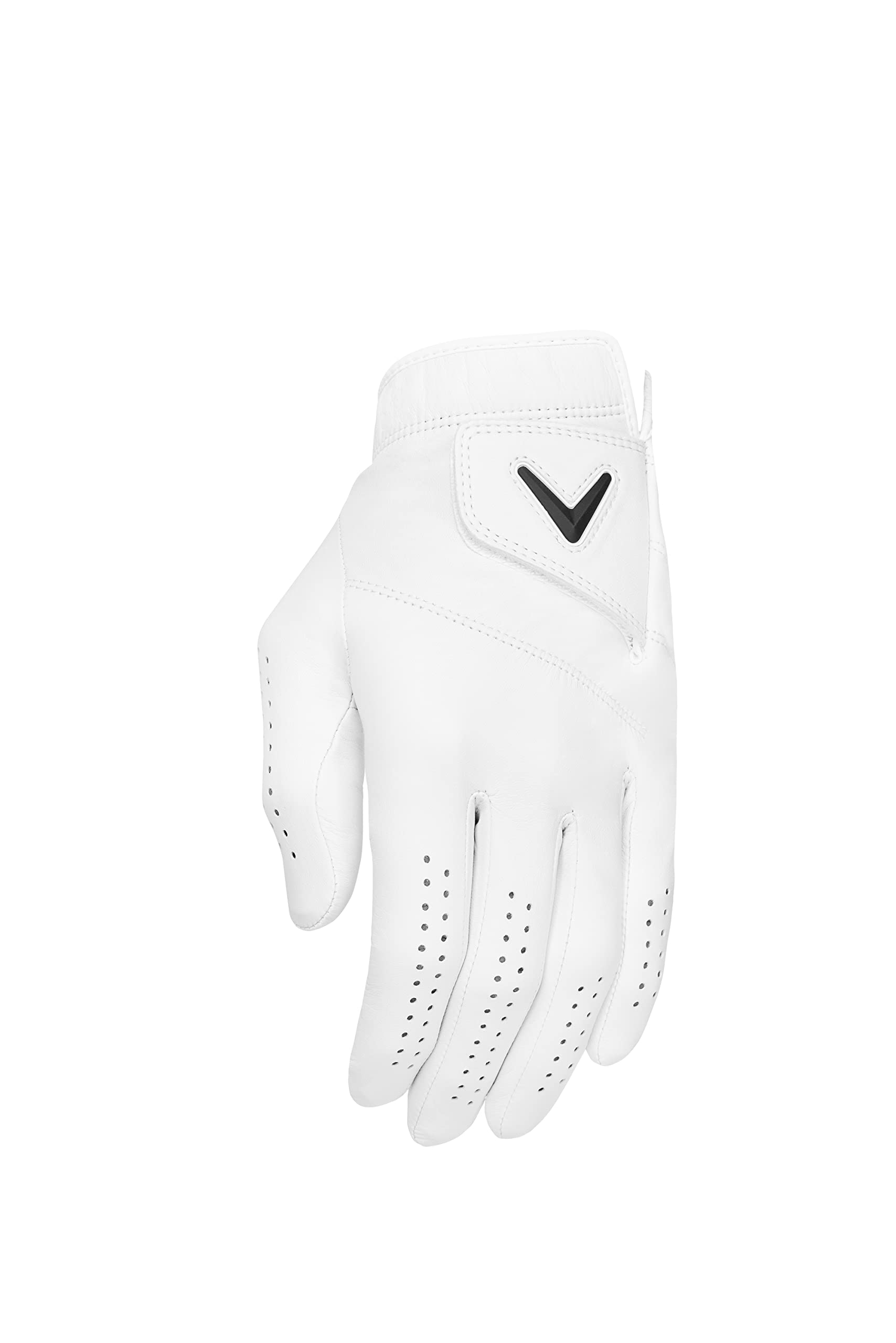 Callaway Golf Tour Authentic Glove (Worn on Left Hand, Ladies, Small, White 2022)