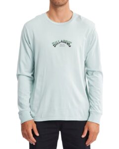 billabong bong wave washed ls t-shirt - seamist - xxl