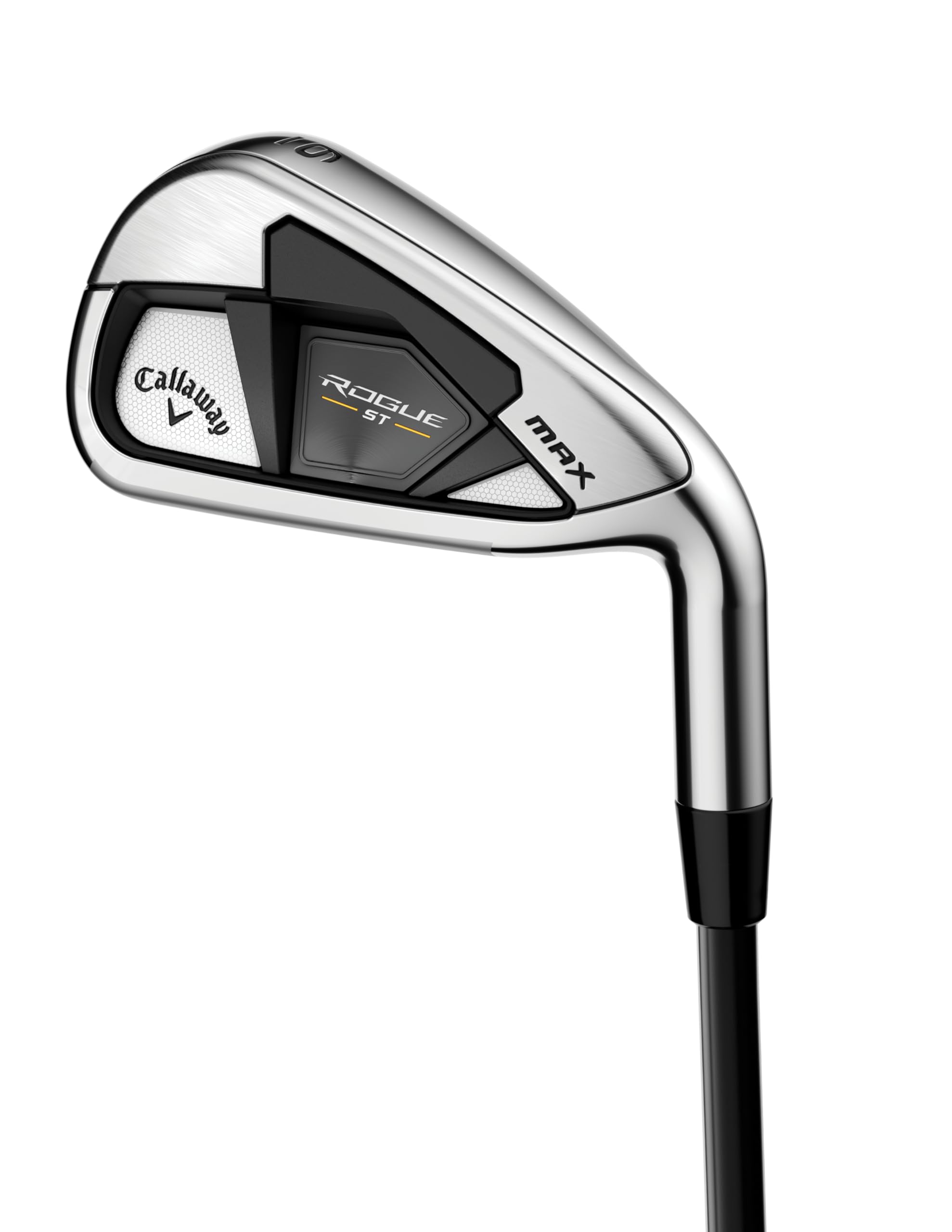 Callaway Golf Rogue ST Max Iron Set (Right Hand, Steel Shaft, Regular Flex, 5 Iron - PW, AW, Set of 7 Clubs)