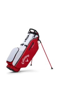 callaway golf fairway c stand bag (white/red)