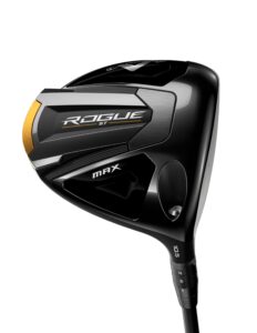 callaway golf 2022 rogue st max driver (right hand, cypher 40g shaft, light flex, 10.5 degrees loft)