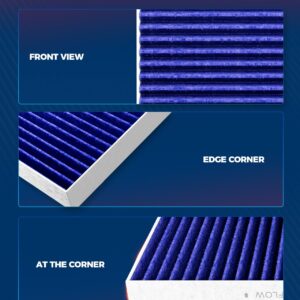 KAX Premium Cabin Air Filter, GCF061 (CF10729) Replace for Avenger, Caliber, Journey, Ram1500 2500 3500, Compass, Patriot, 200, Cabin Filter, Strong Adsorption w/Upgraded Activated Carbon