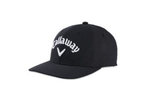 callaway golf junior tour collection headwear (black/white)