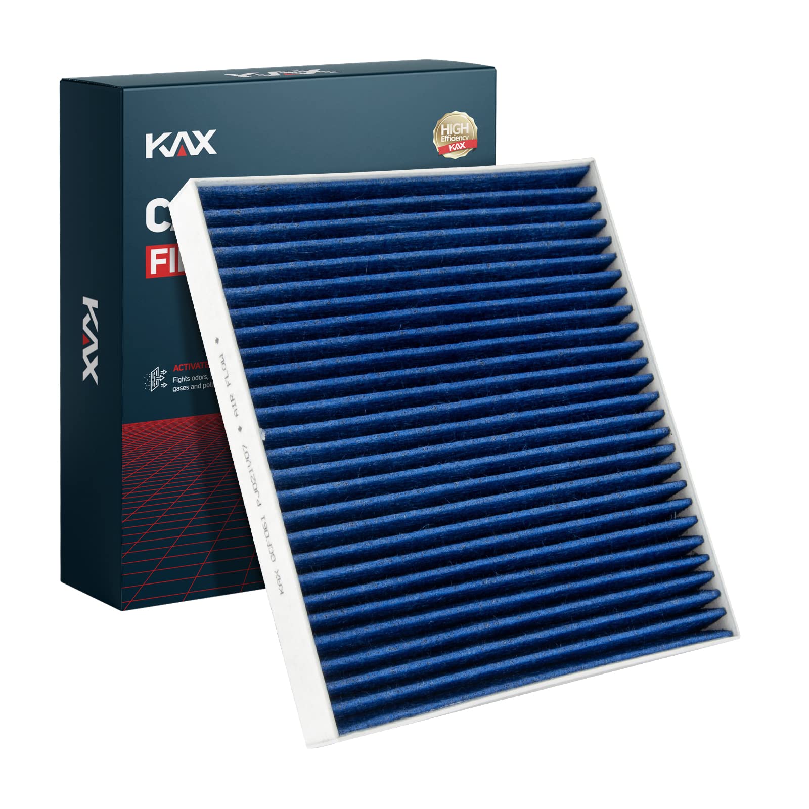 KAX Premium Cabin Air Filter, GCF061 (CF10729) Replace for Avenger, Caliber, Journey, Ram1500 2500 3500, Compass, Patriot, 200, Cabin Filter, Strong Adsorption w/Upgraded Activated Carbon