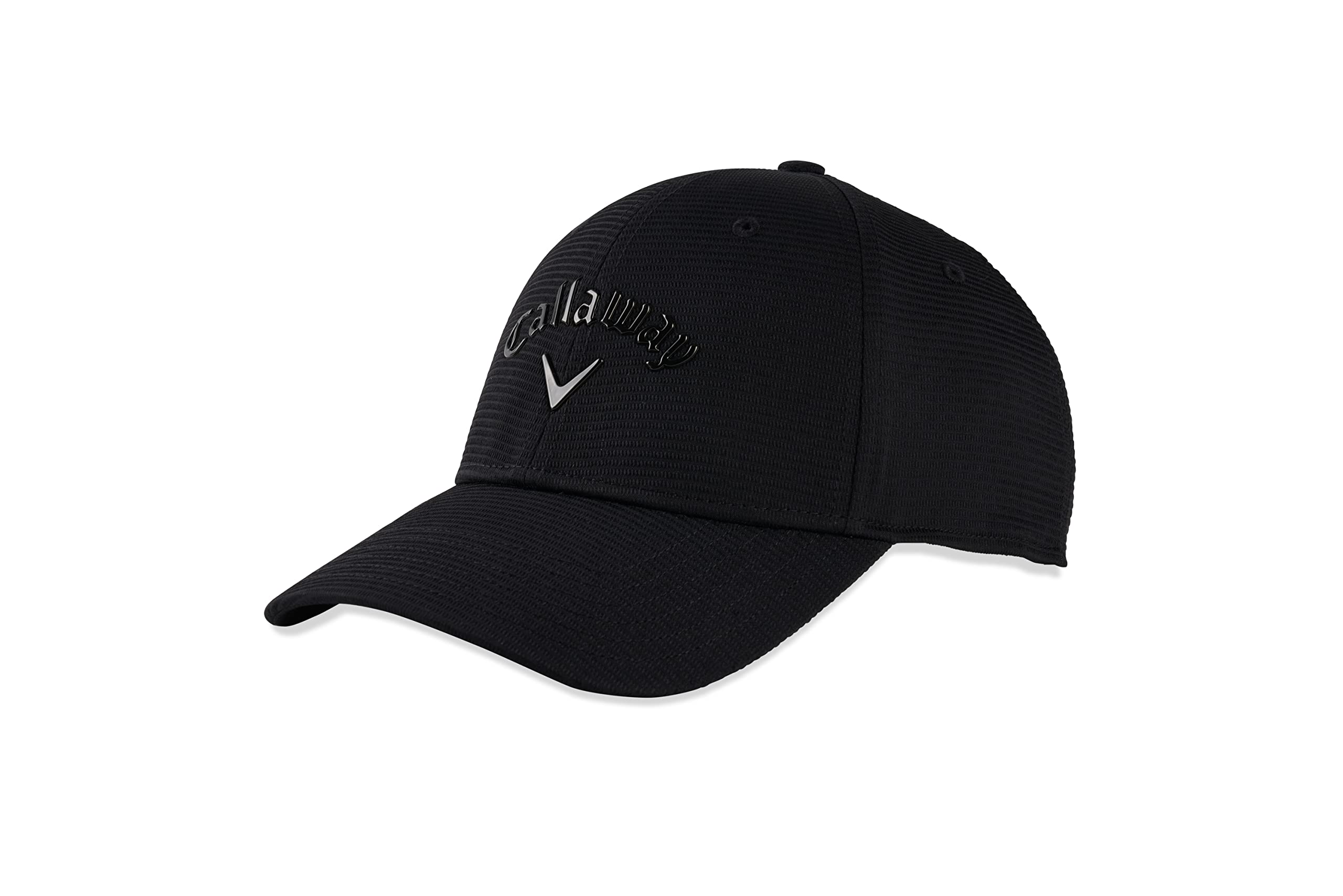 Callaway Unisex Adult Baseball Cap Hat, Black/Black