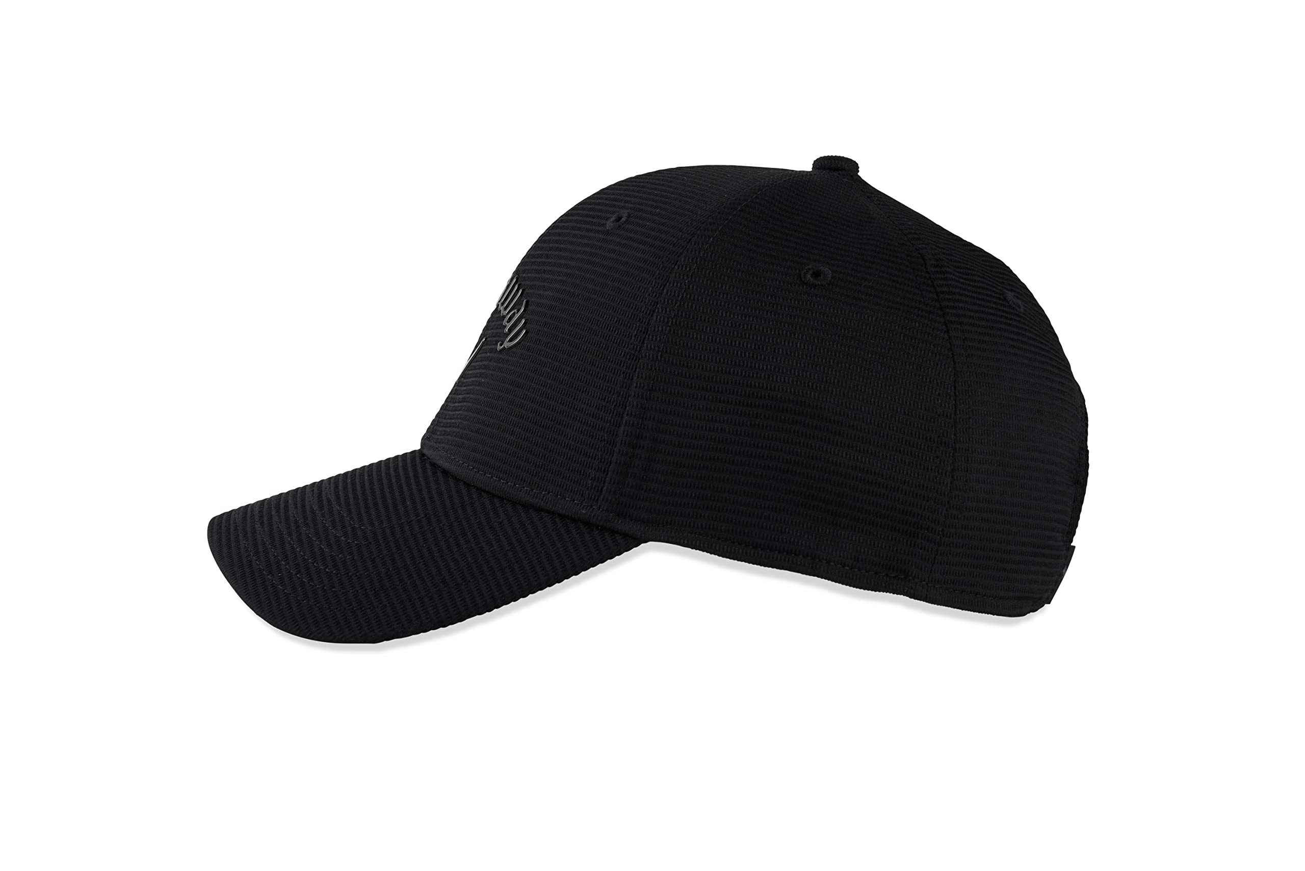 Callaway Unisex Adult Baseball Cap Hat, Black/Black