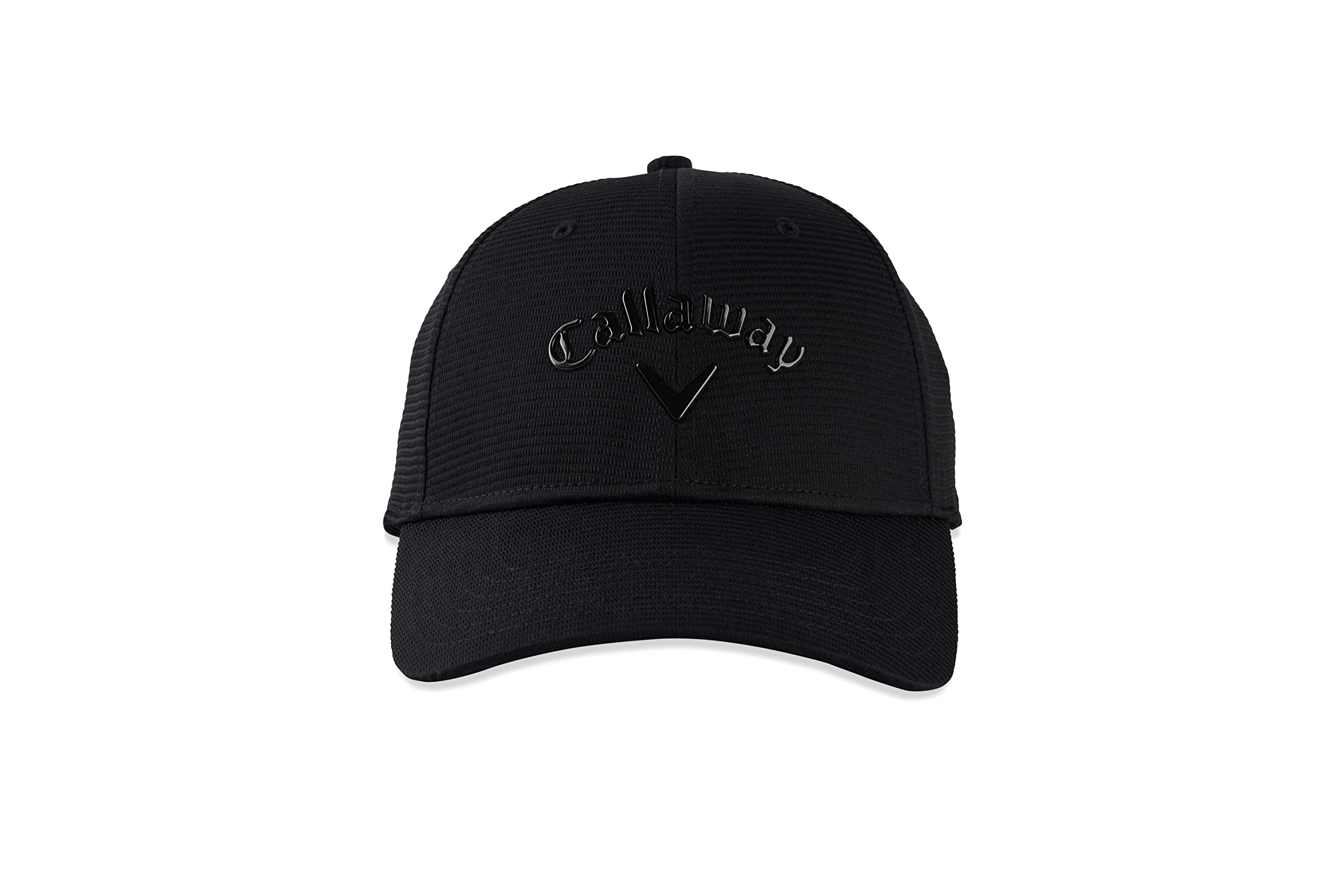 Callaway Unisex Adult Baseball Cap Hat, Black/Black