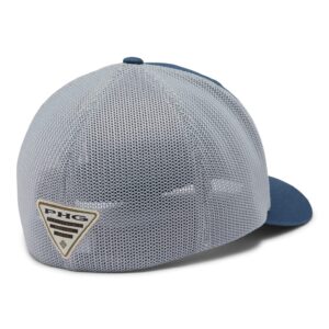 Columbia Womens PHG Game Flag Mesh Ball - High Crown Cap, Zinc/Cool Grey, Large-X-Large US