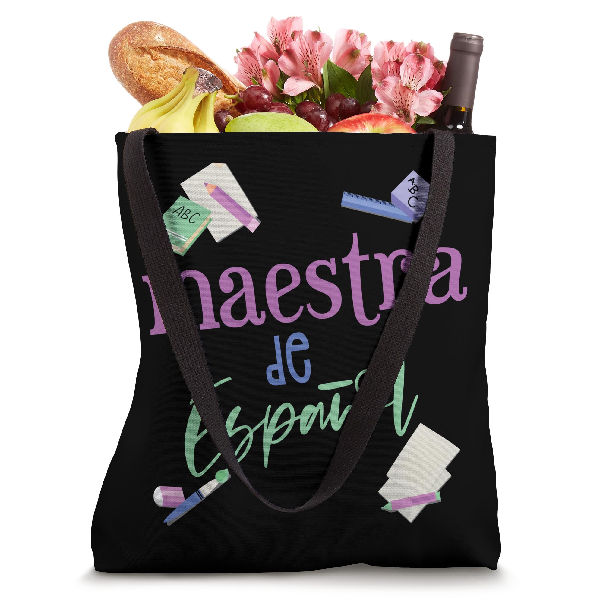 Maestra de Espanol Spanish Teacher Tote Bag