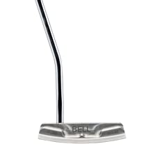 Bell F-360 Full Offset Standard Blade Golf Putter + Winn Dri-Tac Dark Gray Midsize Grip (Right, 33)