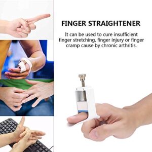 Finger Straightener, Hand Arthritis Injury Holder, Portable Hand Arthritis Injury Holder Finger Rehabilitation Machine for Finger Pain Easy Pressing Splint