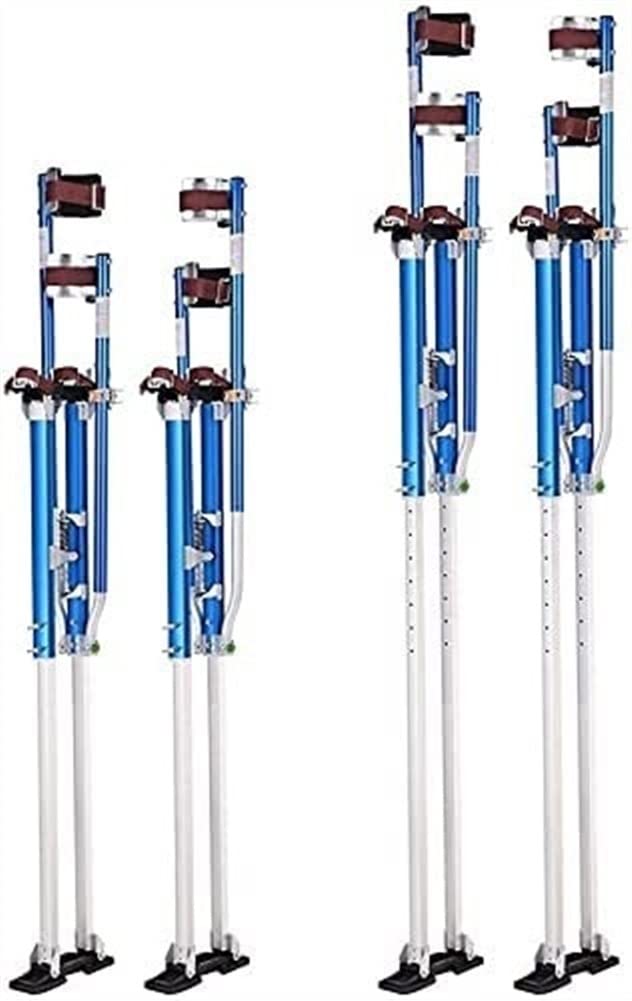 Drywall Stilts, 50"-64" Adjustable Stilts Drywall Stilts Made, for Builder Decorator Painting Plastering Taping